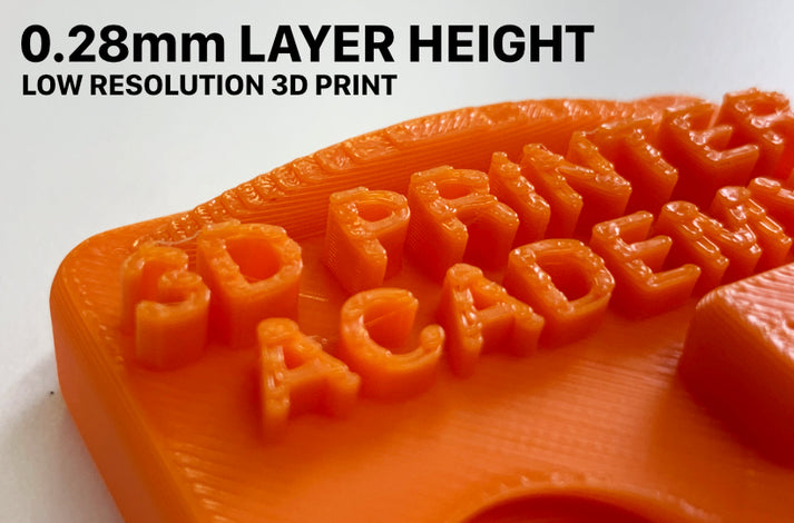 3D Printer Academy Test Squares