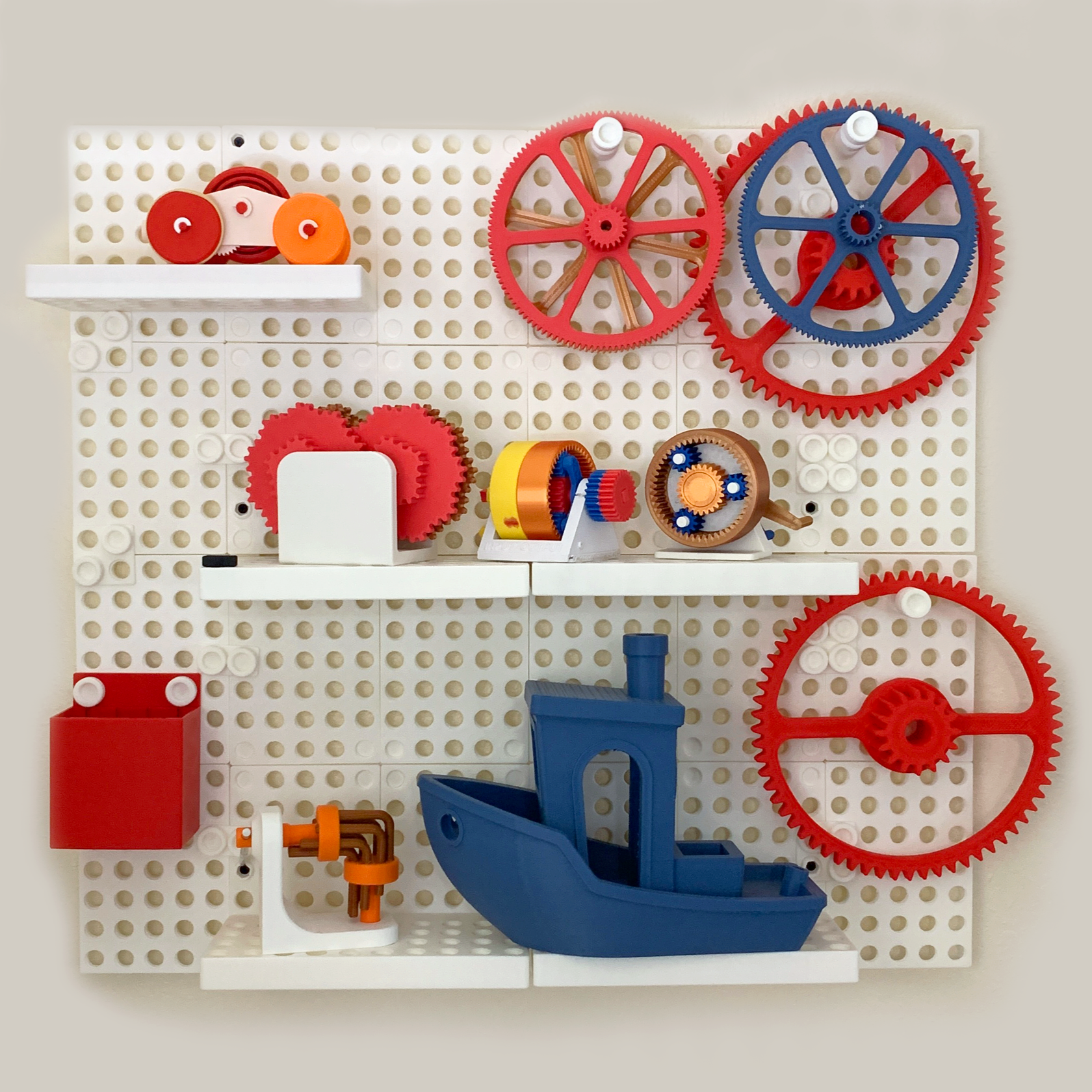 Thread Boards Complete Bundle | Threaded Peg Board STLs – 3D Printer ...