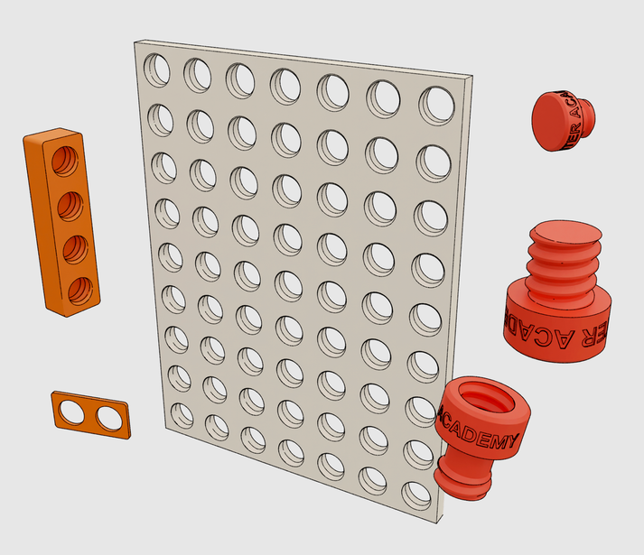 Thread Boards Complete Bundle | Threaded Peg Board STLs – 3D Printer ...