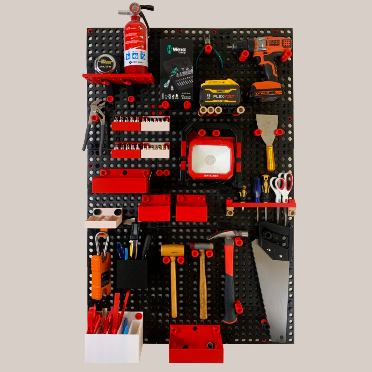 Thread Boards Complete Bundle | Threaded Peg Board STLs – 3D Printer ...