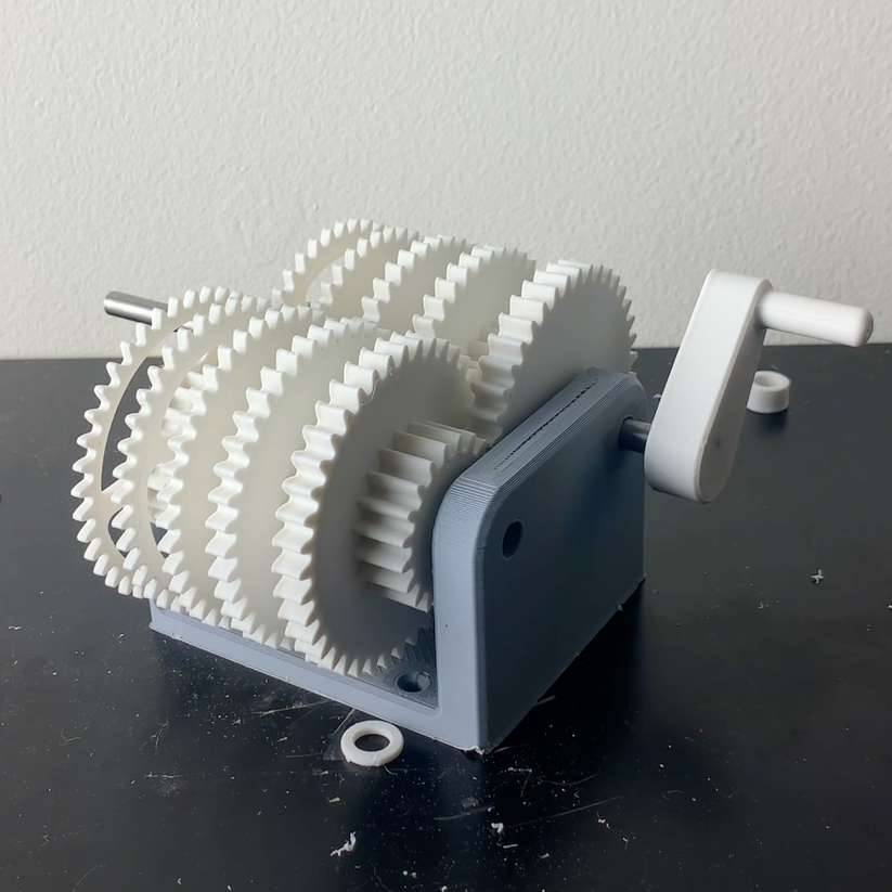 512:1 Gearbox (STLs) – 3D Printer Academy