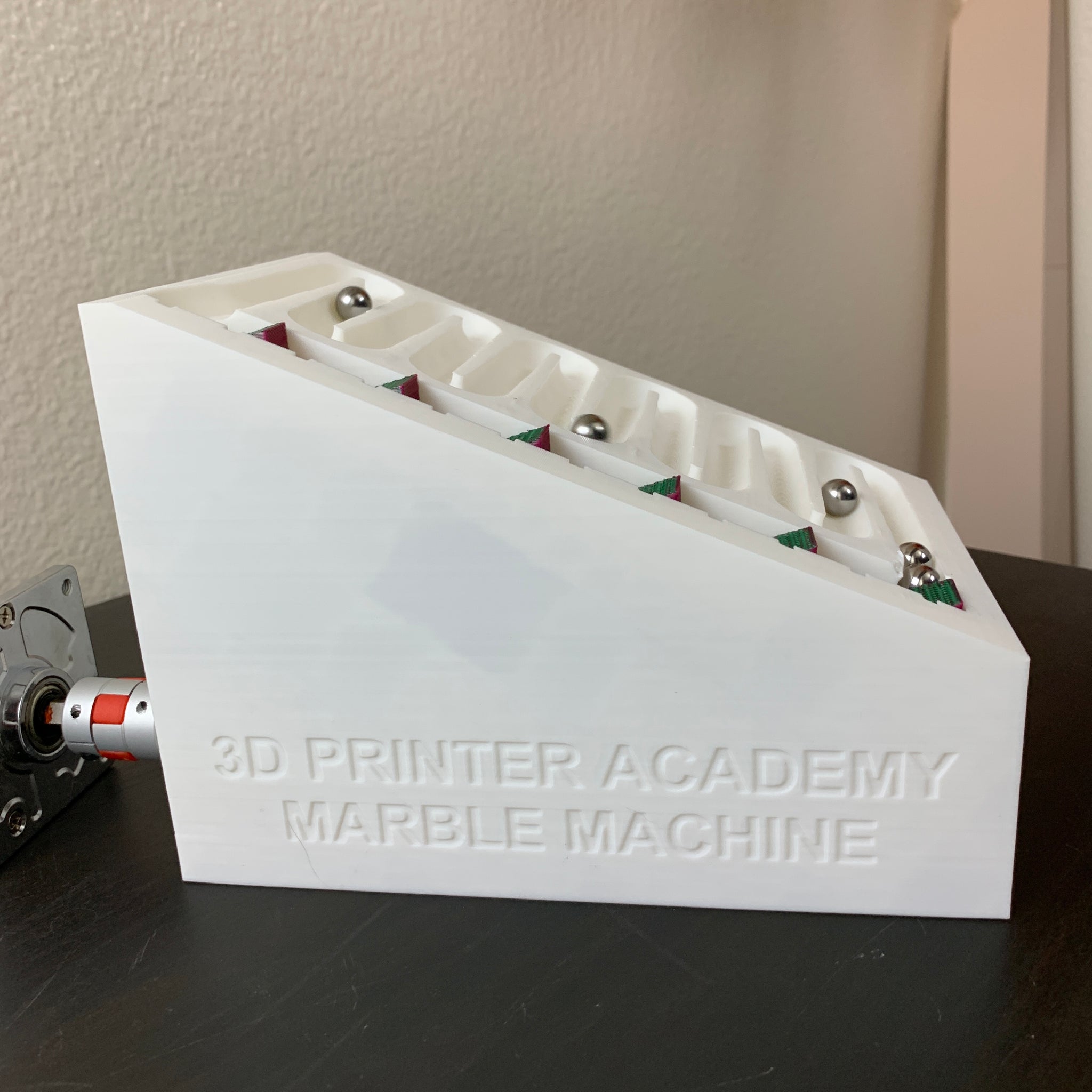 Stair-Stepper Marble Machine – 3D Printer Academy