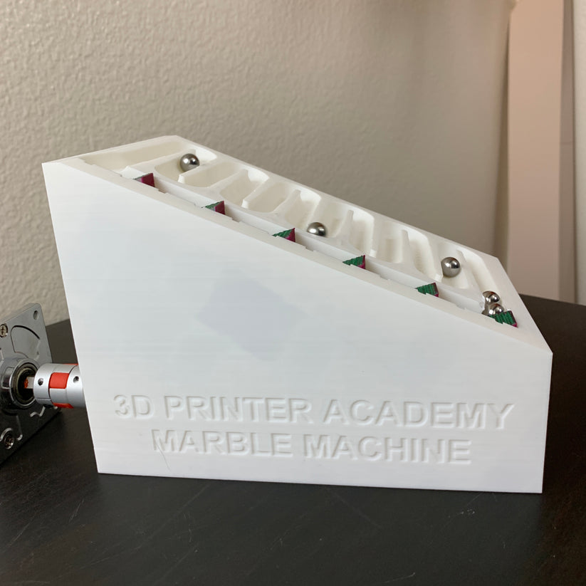 Stair-Stepper Marble Machine – 3D Printer Academy