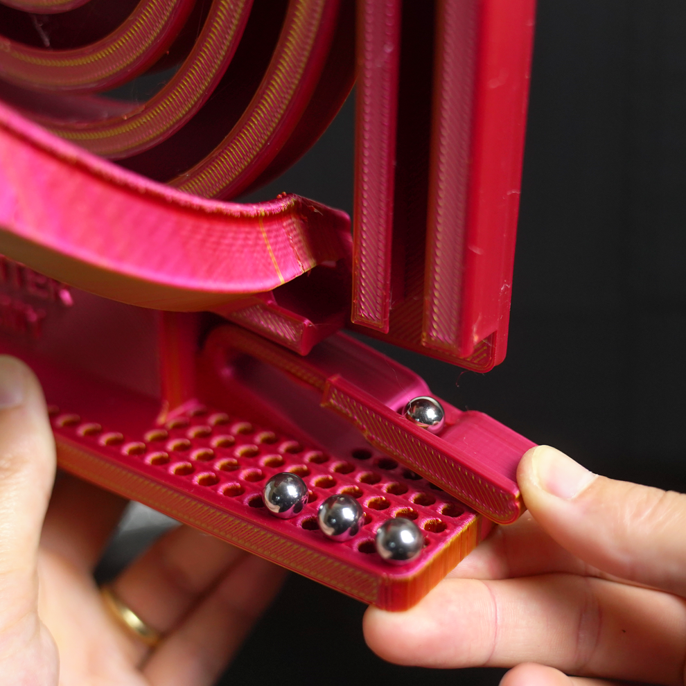 Launching Ball Marble Machine II – 3D Printer Academy